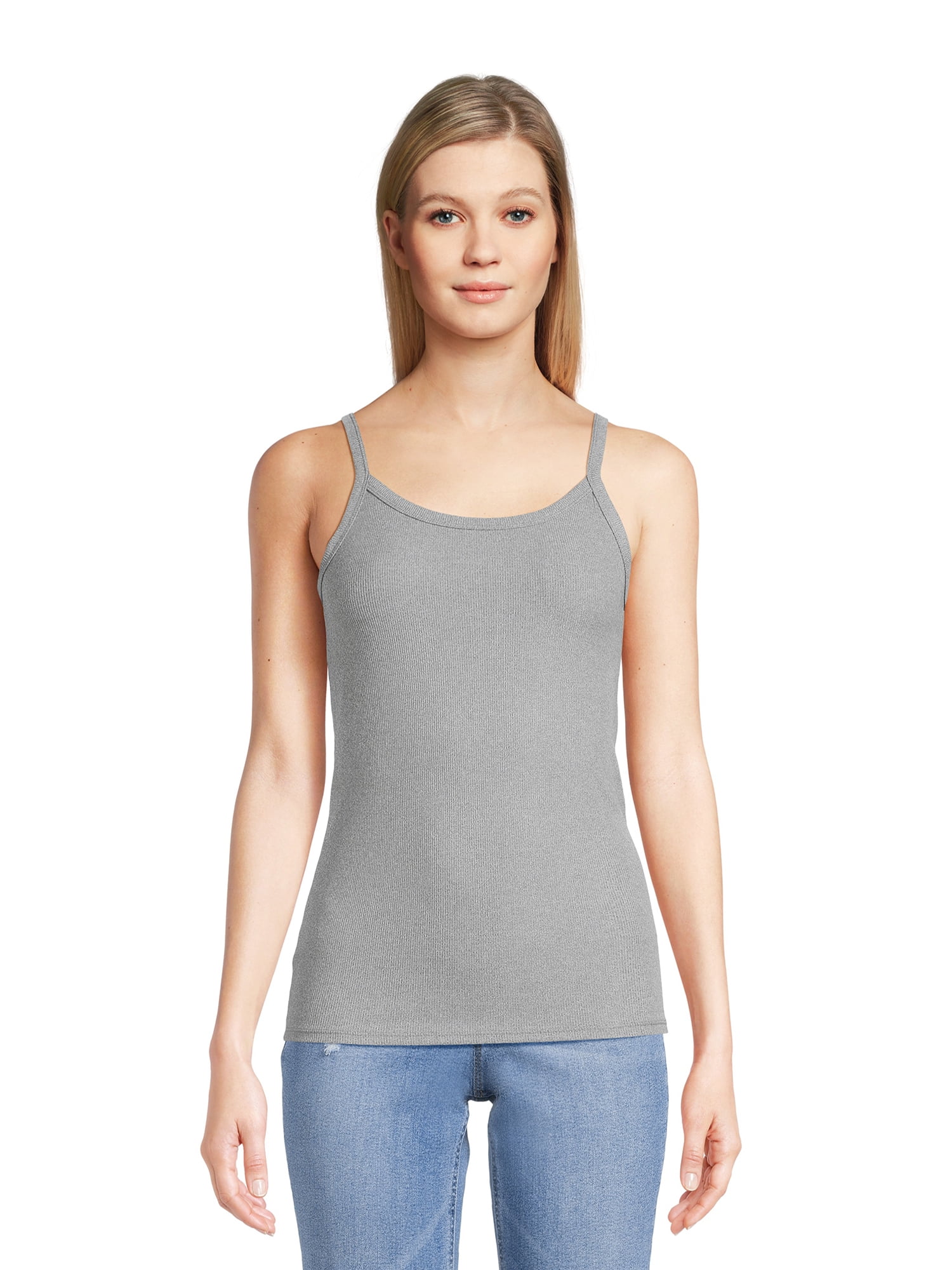 No Boundaries Juniors Rib Cami - Walmart.com