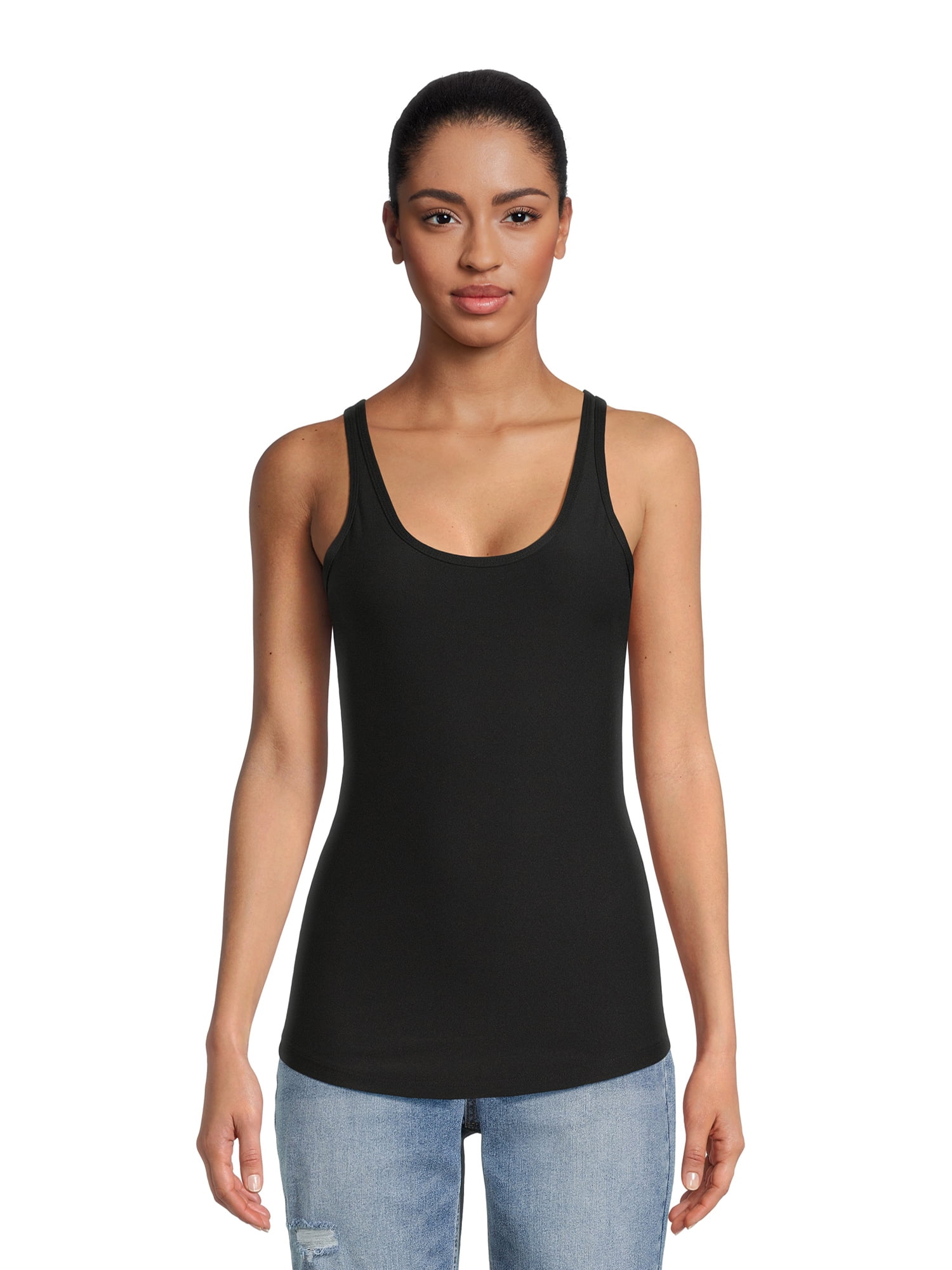 No Boundaries Juniors Scoop Neck Tank Top, Sizes XS-XXXL - Walmart.com