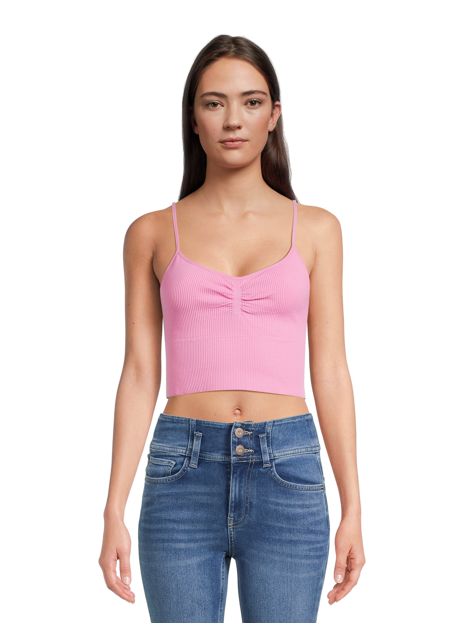No Boundaries Juniors Seamless Brami, Sizes S-XL - Walmart.com