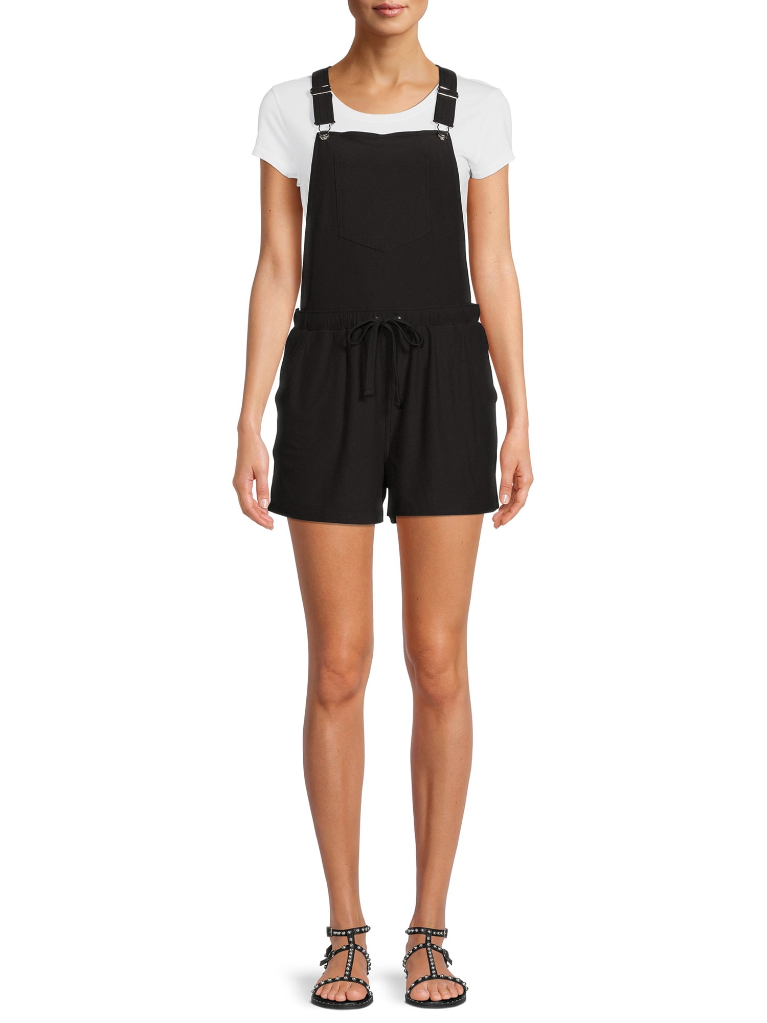 No Boundaries Juniors Shortall Romper - Walmart.com