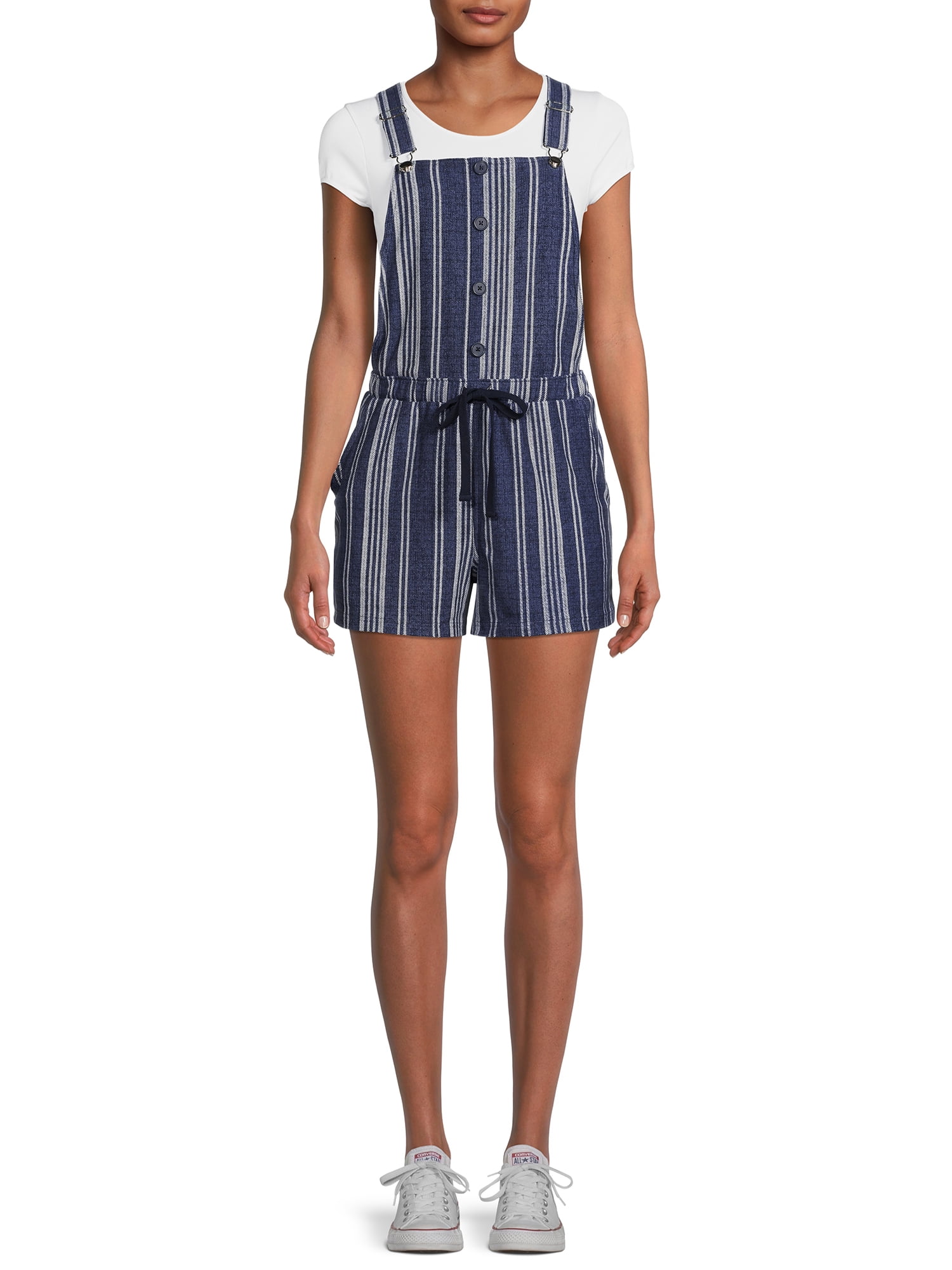 No Boundaries Juniors' Shortall - Walmart.com