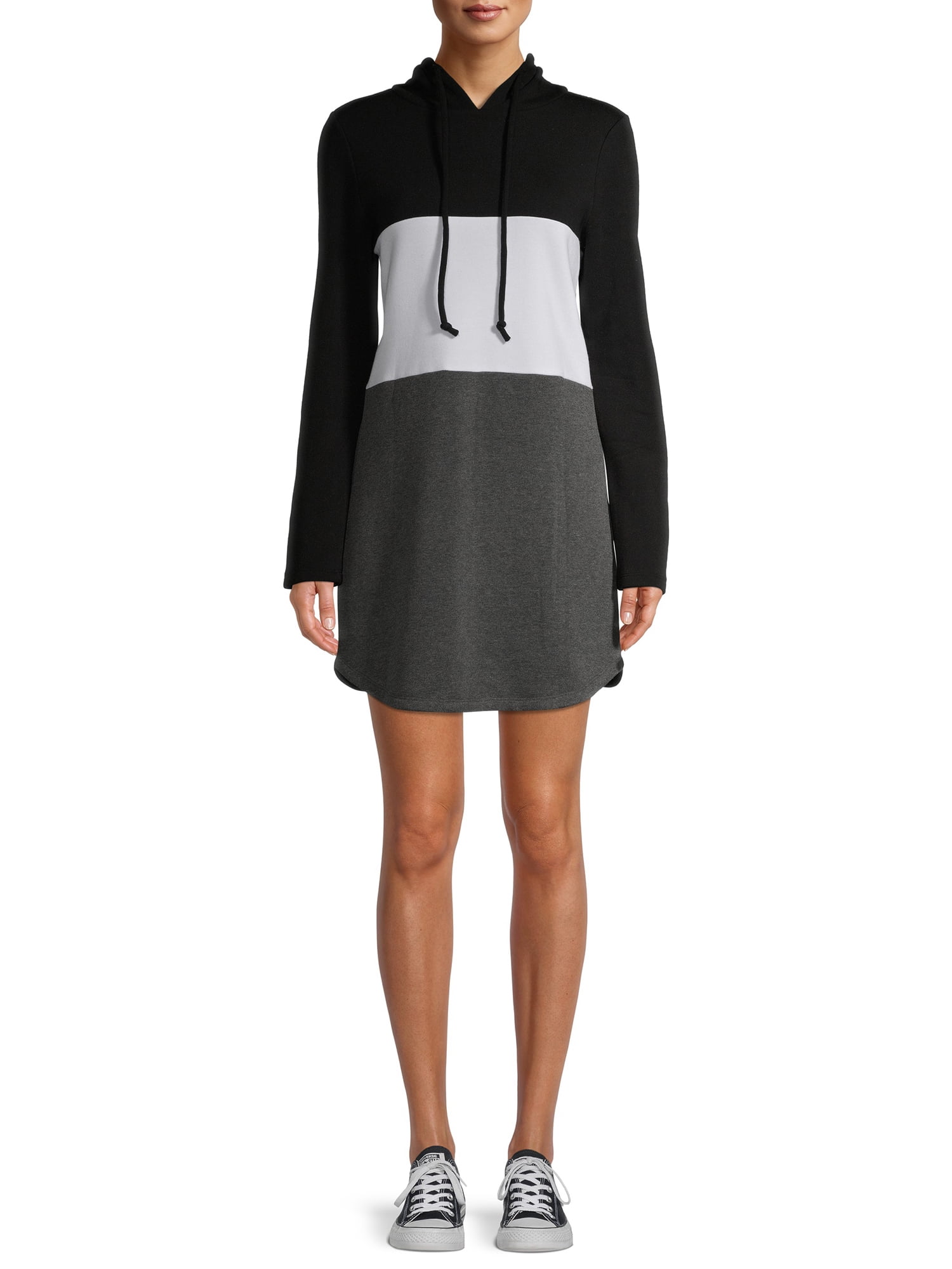 No Boundaries Juniors' Triple Stack Dress - Walmart.com