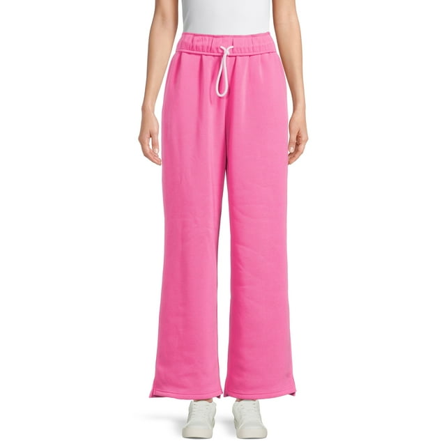 No Boundaries Juniors Wide Leg Sweatpants, Sizes XS-XXXL - Walmart.com