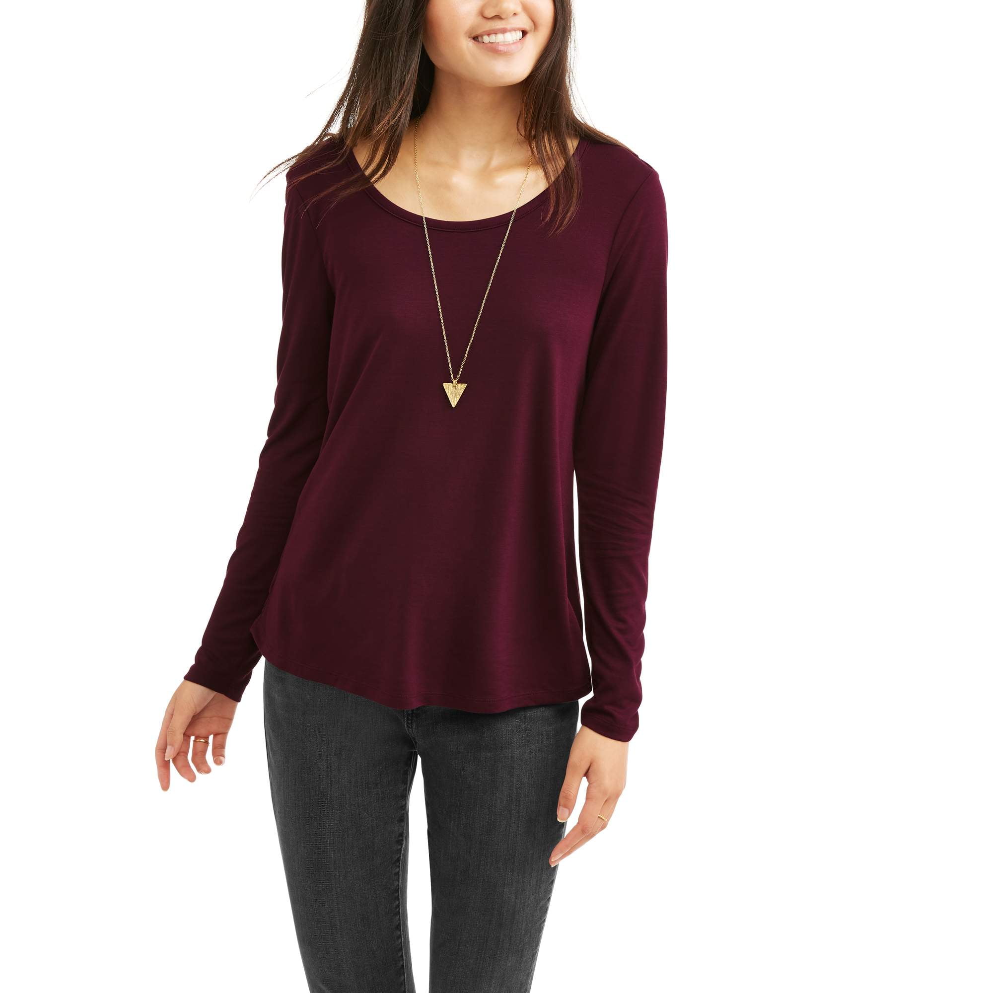 No Boundaries Lattice Back Top - Walmart.com