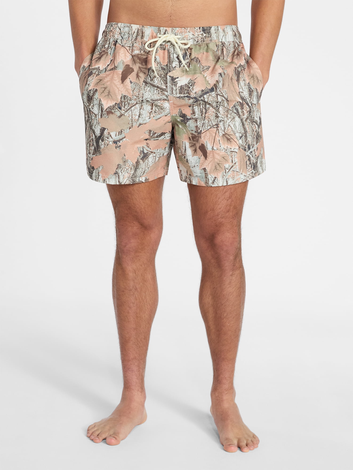 No Boundaries Swim Trunks, 5" Inseam, Men's S-5XL - Walmart.com