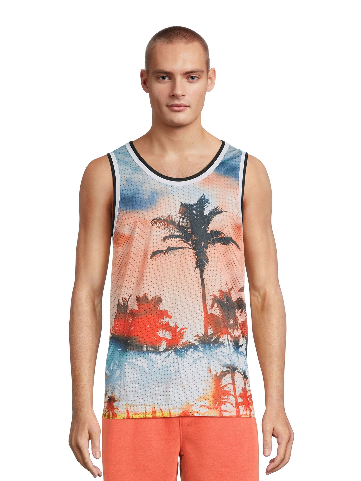 No Boundaries Men's & Big Men's Mesh Tank, Sizes XS-5XL - Walmart.com