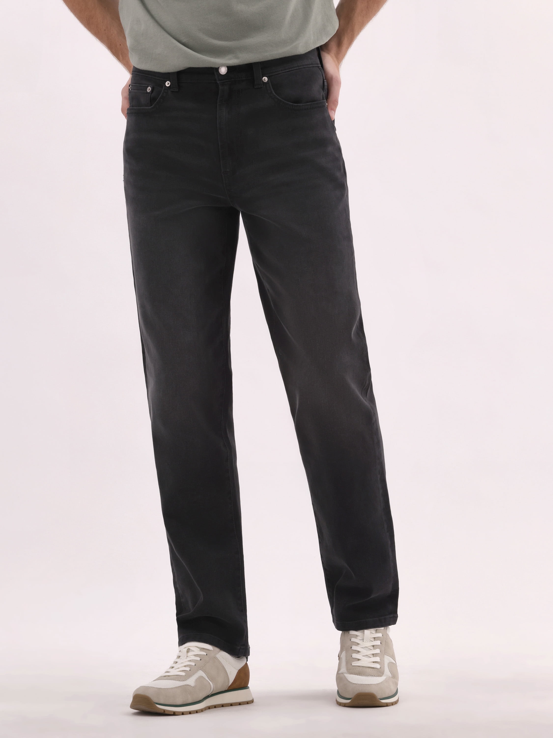 No Boundaries Men's & Big Men's Straight Fit Jeans with Stretch ...