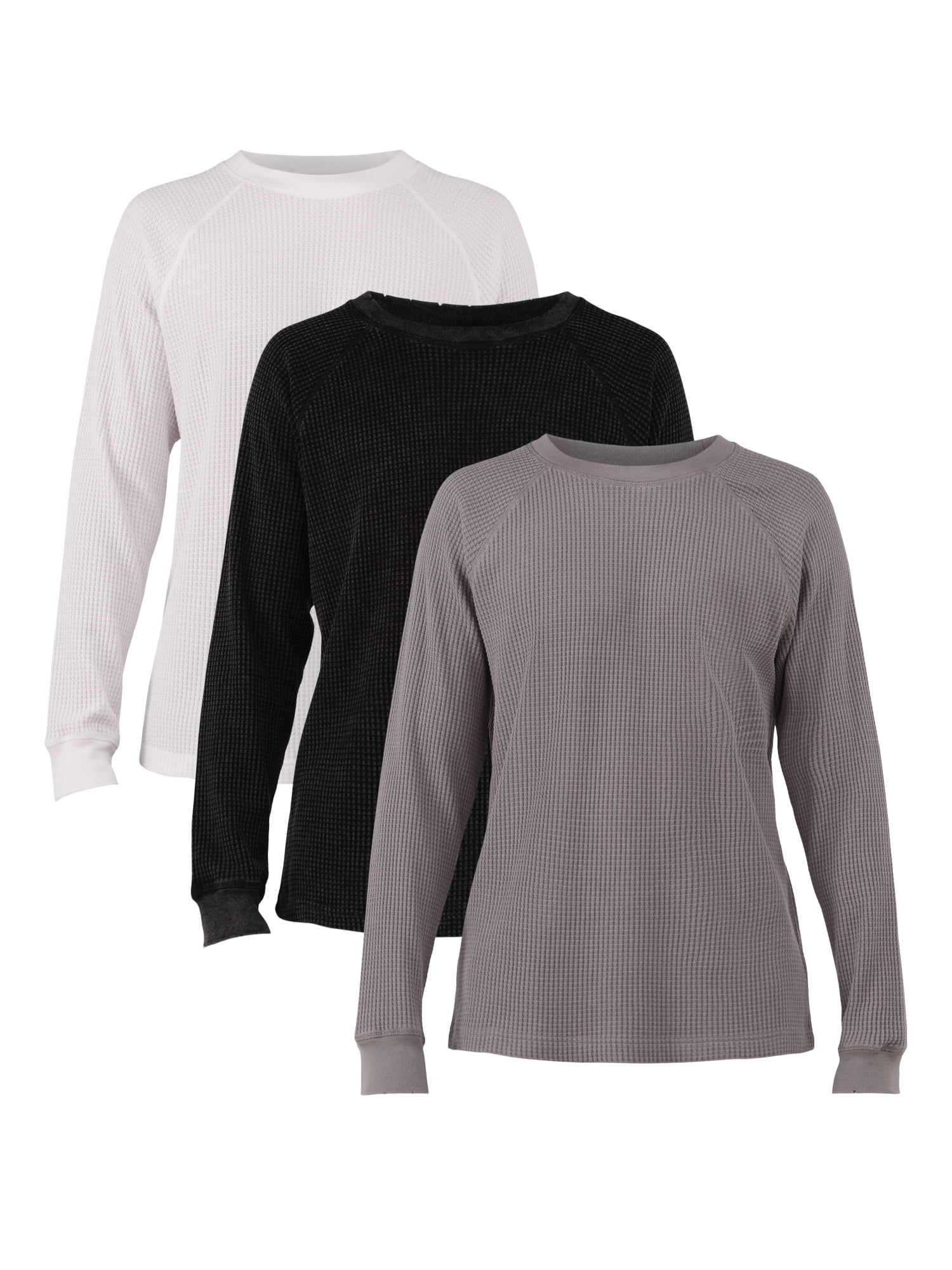 No Boundaries men's Thermal Shirt 3-Pack - XS-5XL - Walmart.com