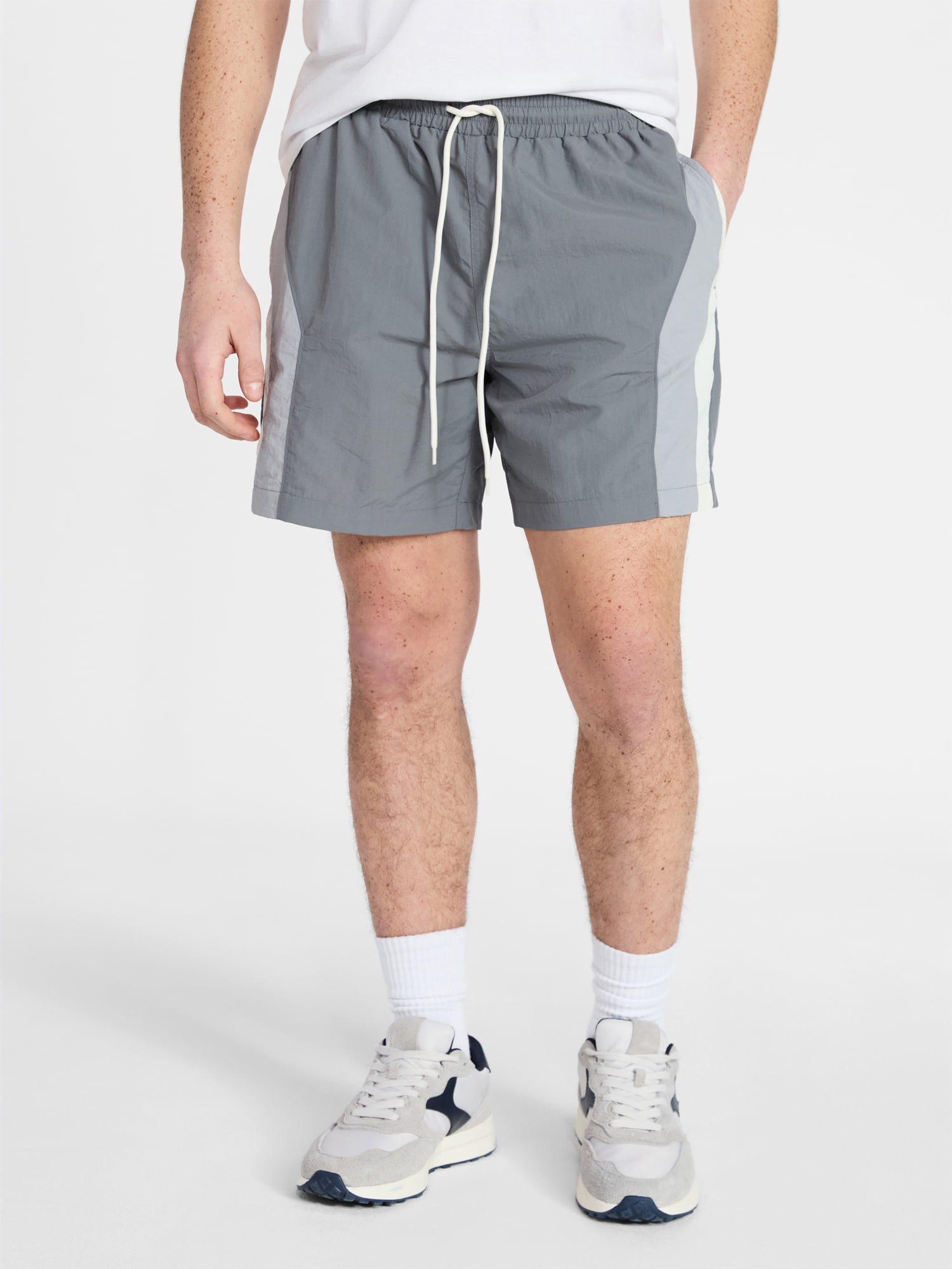 No Boundaries Track Shorts, Men's XS-5XL - Walmart.com