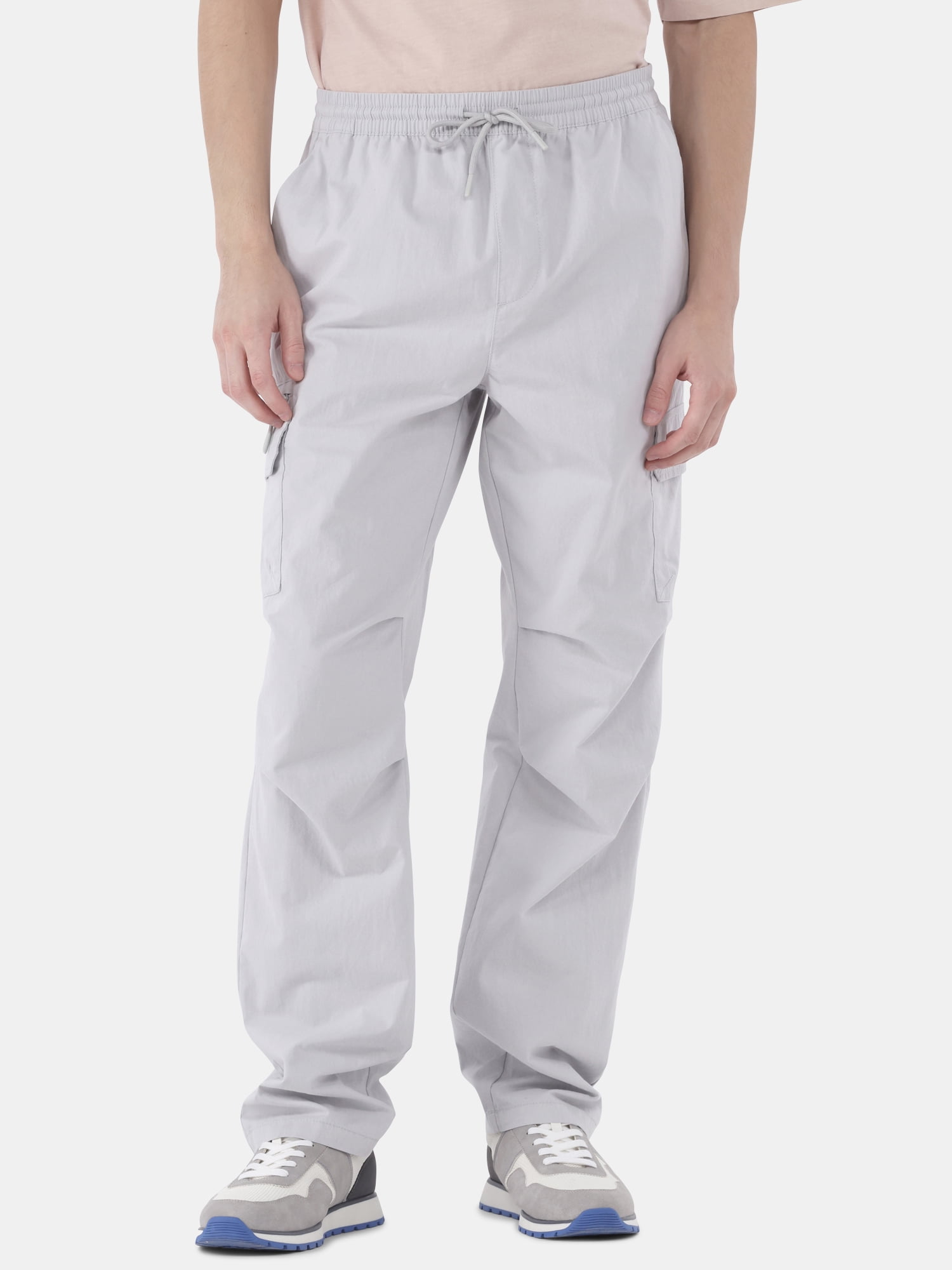 No Boundaries Men's & Big Men's Twill Cargo Pants, Size XS-5XL ...