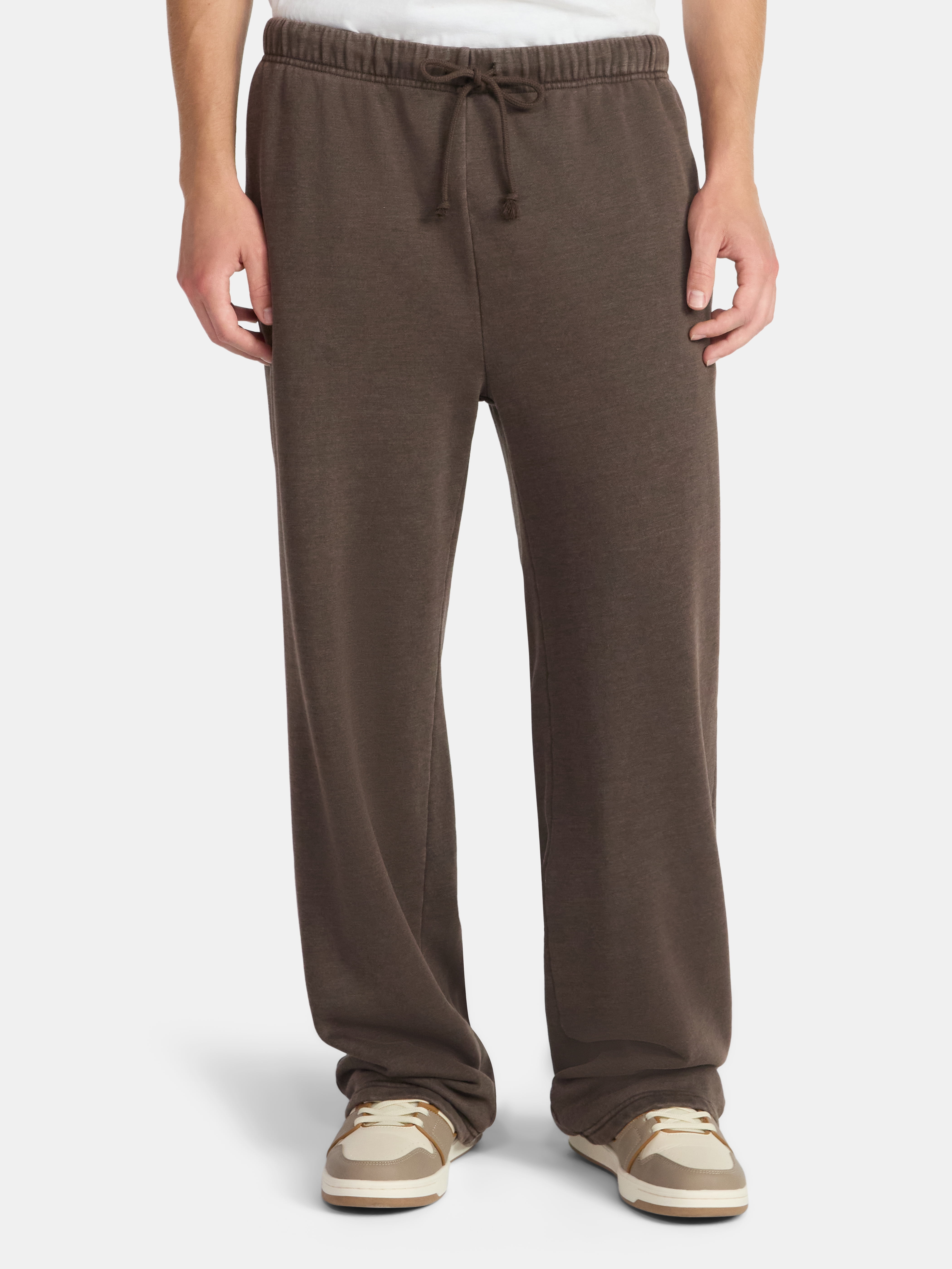 No Boundaries Soft Fleece Vintage Straight Sweatpants, Men's XS-5XL ...