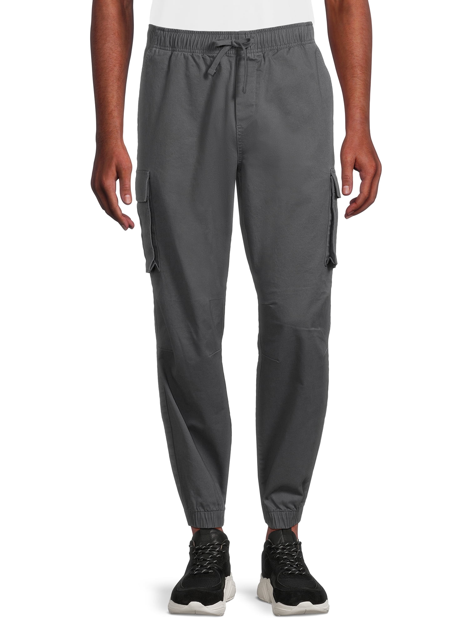 No Boundaries men's Woven Cargo Pants - Cotton Blend - Walmart.com