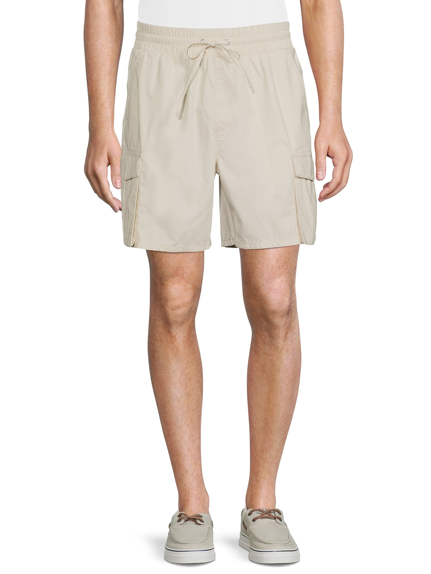 No Boundaries Men’s Pull-On Utility Shorts, Sizes XS-3XL - Walmart.com