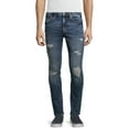 No Boundaries Men's Rip and Repair Slim Jeans - Walmart.com