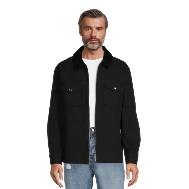 No Boundaries Men’s Shirt Jacket - Walmart Business Supplies