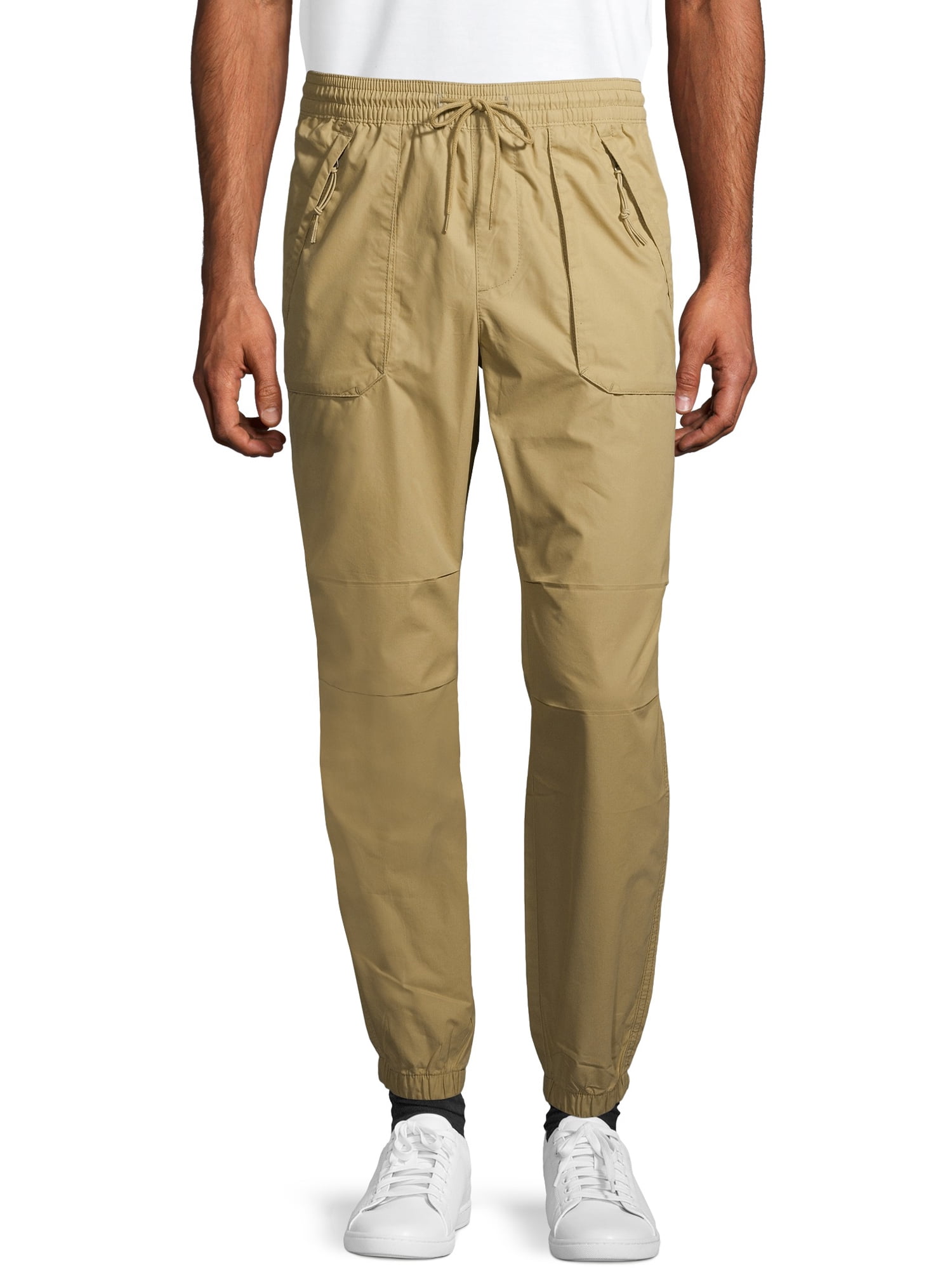 No Boundaries men's Slim Fit Utility Tech Joggers - Walmart.com