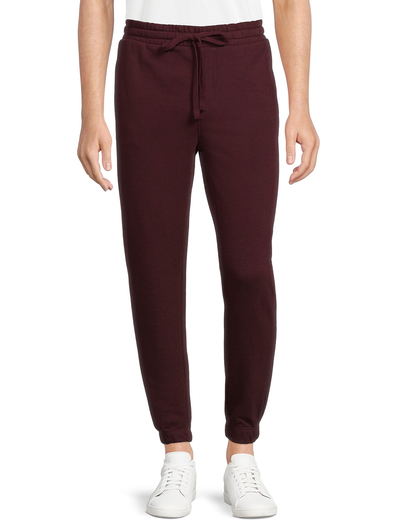 No Boundaries Men's and Big Men's Fleece Jogger Pants, Sizes up to 5XL ...