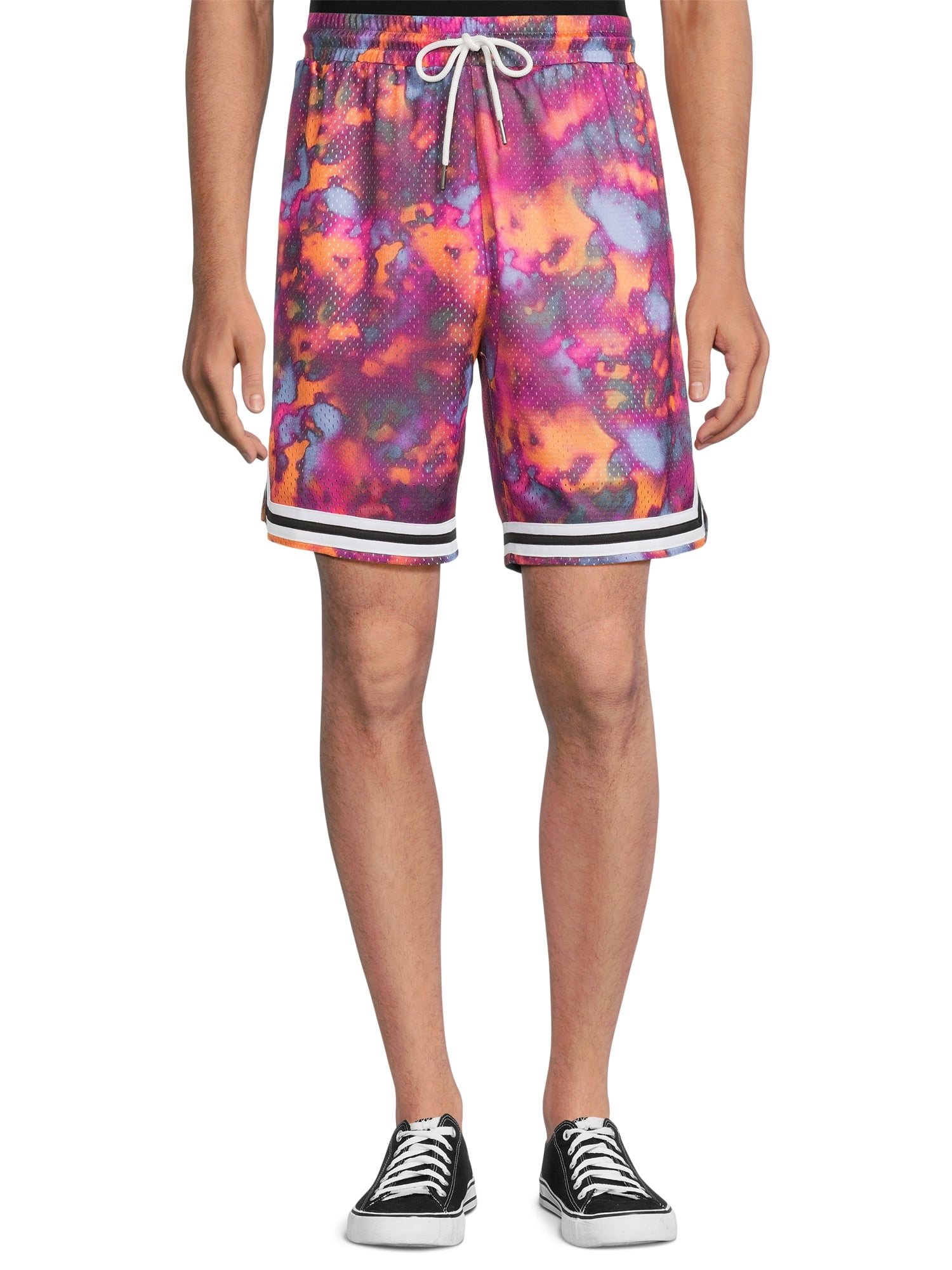 No Boundaries Men's and Big Men's Mesh Basketball Shorts, Sizes XS-5XL ...