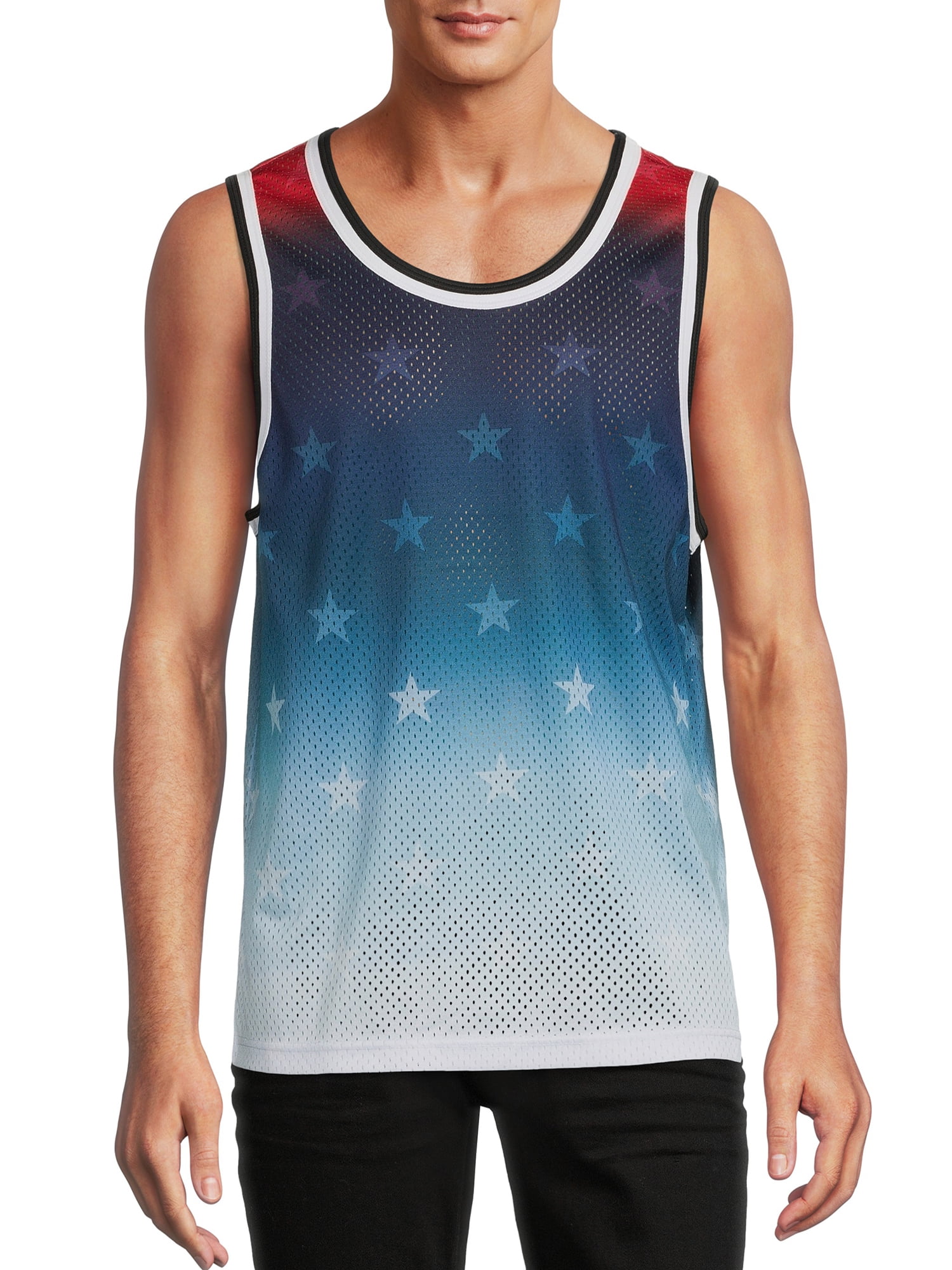 No Boundaries Men's and Big Men's Mesh Tank Top, Sizes XS-5XL - Walmart.com
