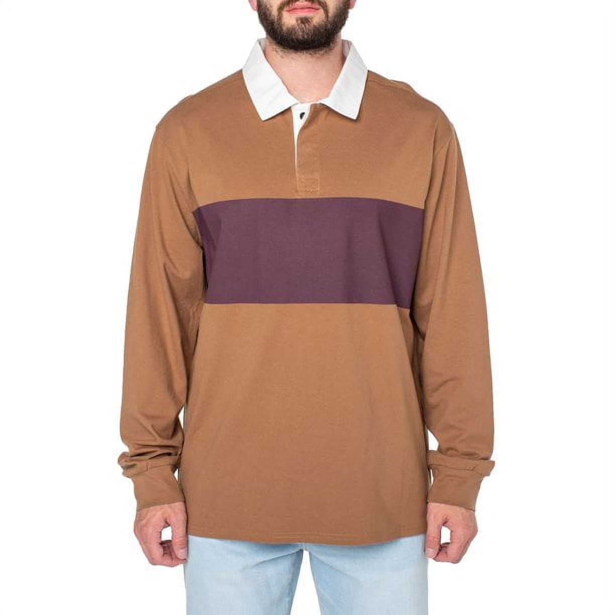 No Boundaries Mens & Big Mens Rugby Polo Shirt, Sizes XS-3XL - Walmart.com