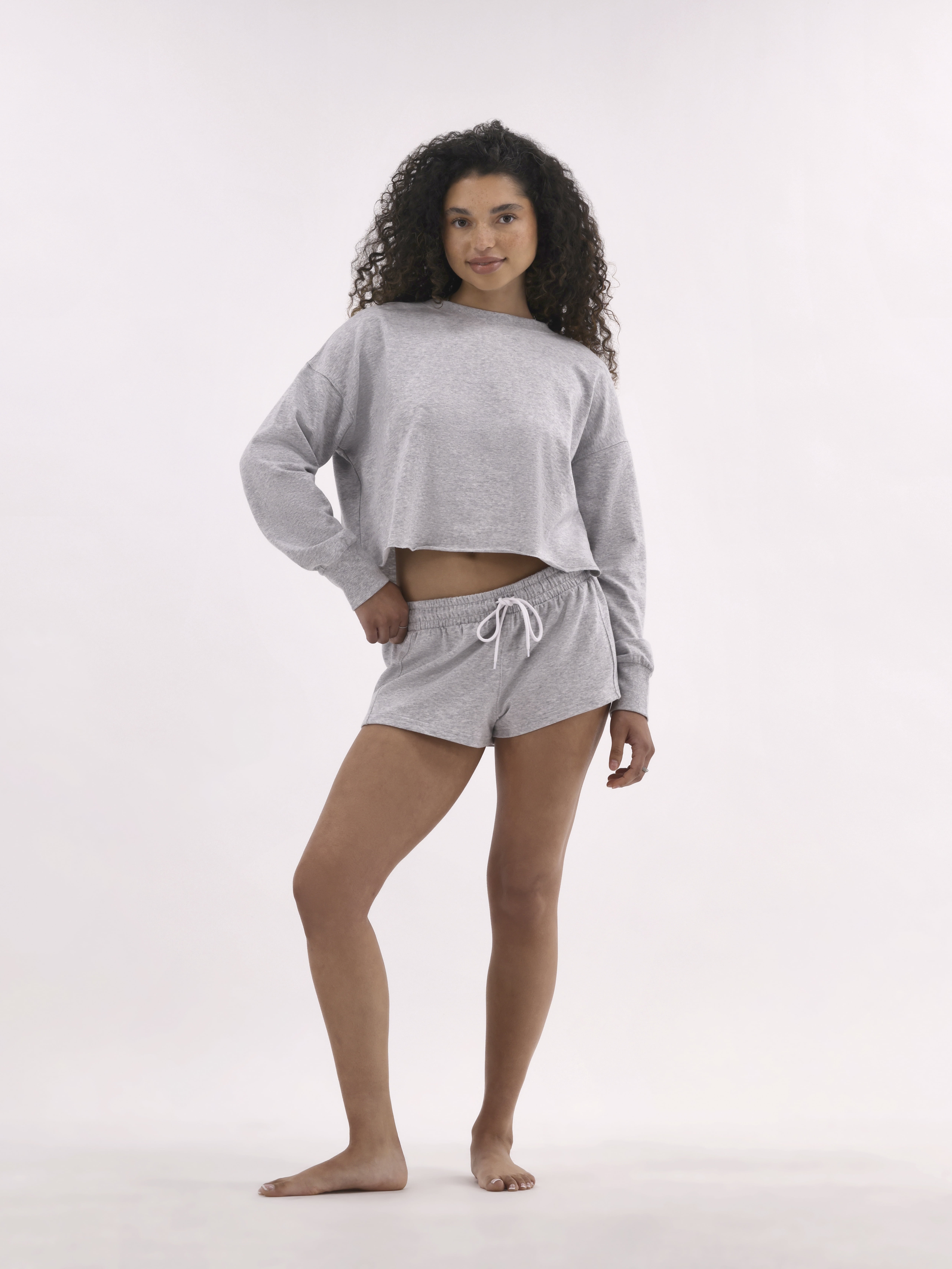 No Boundaries Micro Sleepwear Shorts, 2'' Inseam, Women’s and Women’s ...