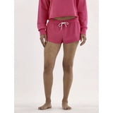"No Boundaries Micro Sleepwear Shorts Women Plus 2"" Inseam Relaxed Fit ...