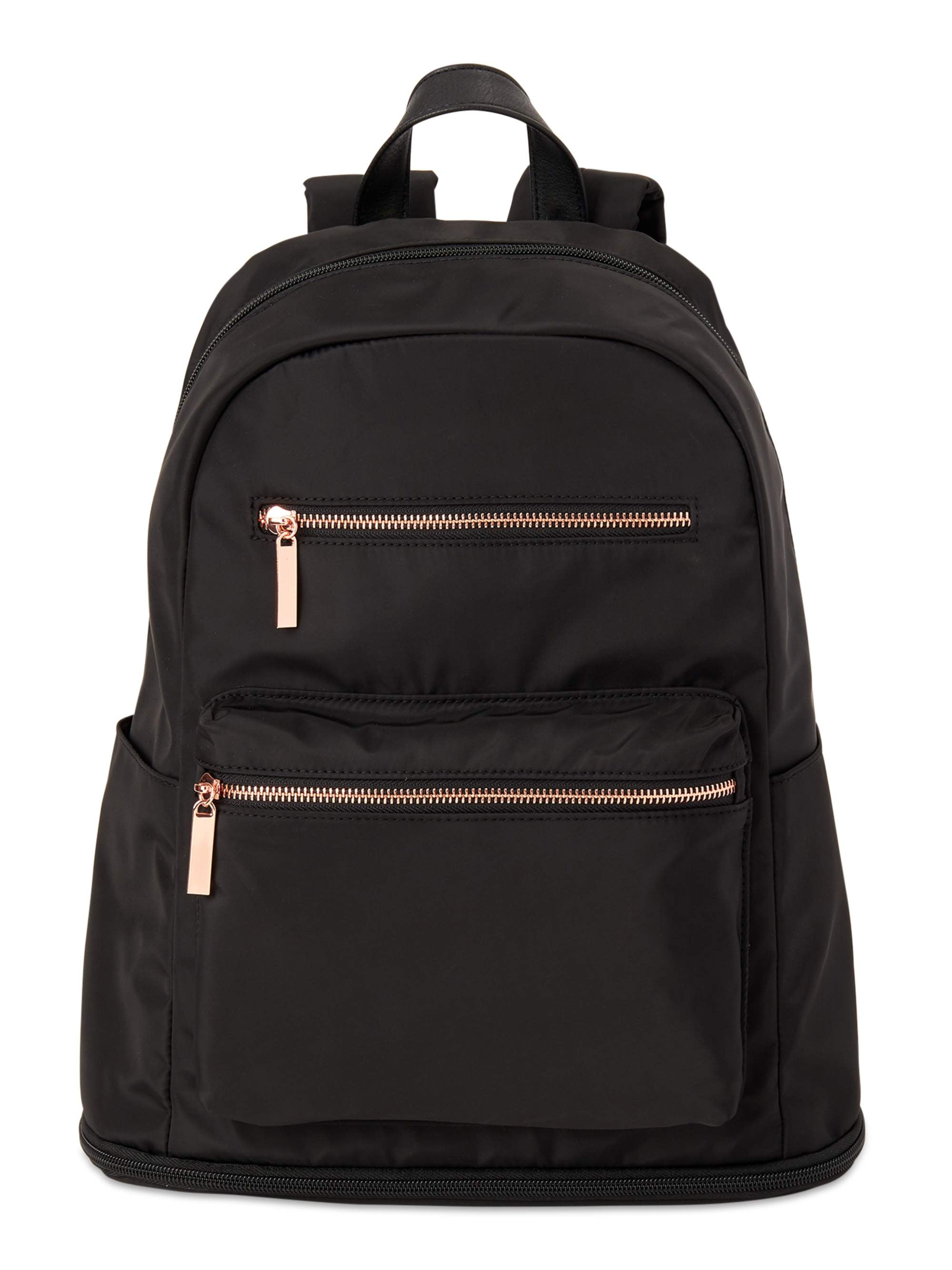 No Boundaries Nylon Dome Backpack, Black - Walmart.com