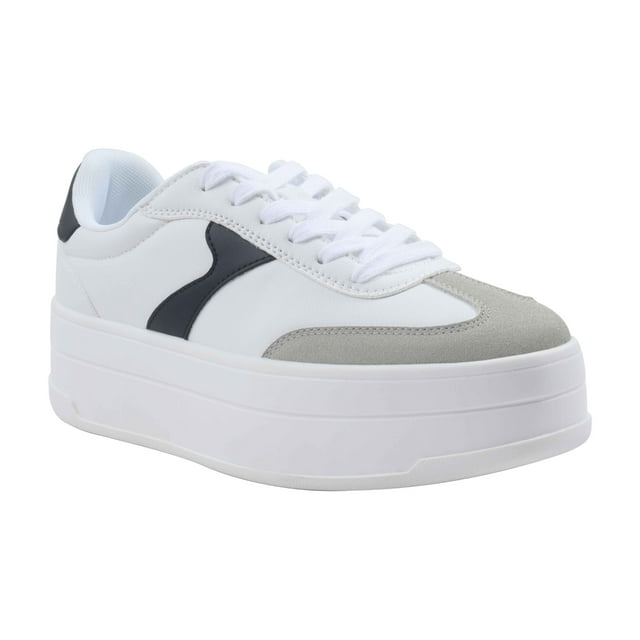 No Boundaries Women's Platform Sport Sneakers, Sizes 6-12 - Walmart.com