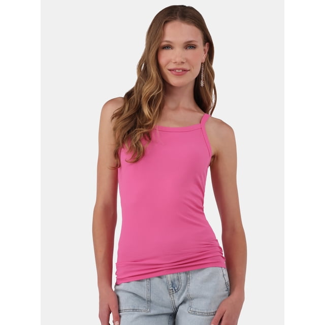No Boundaries Ribbed Cami Top, 1 or 5-Pack, Women's - Walmart.com