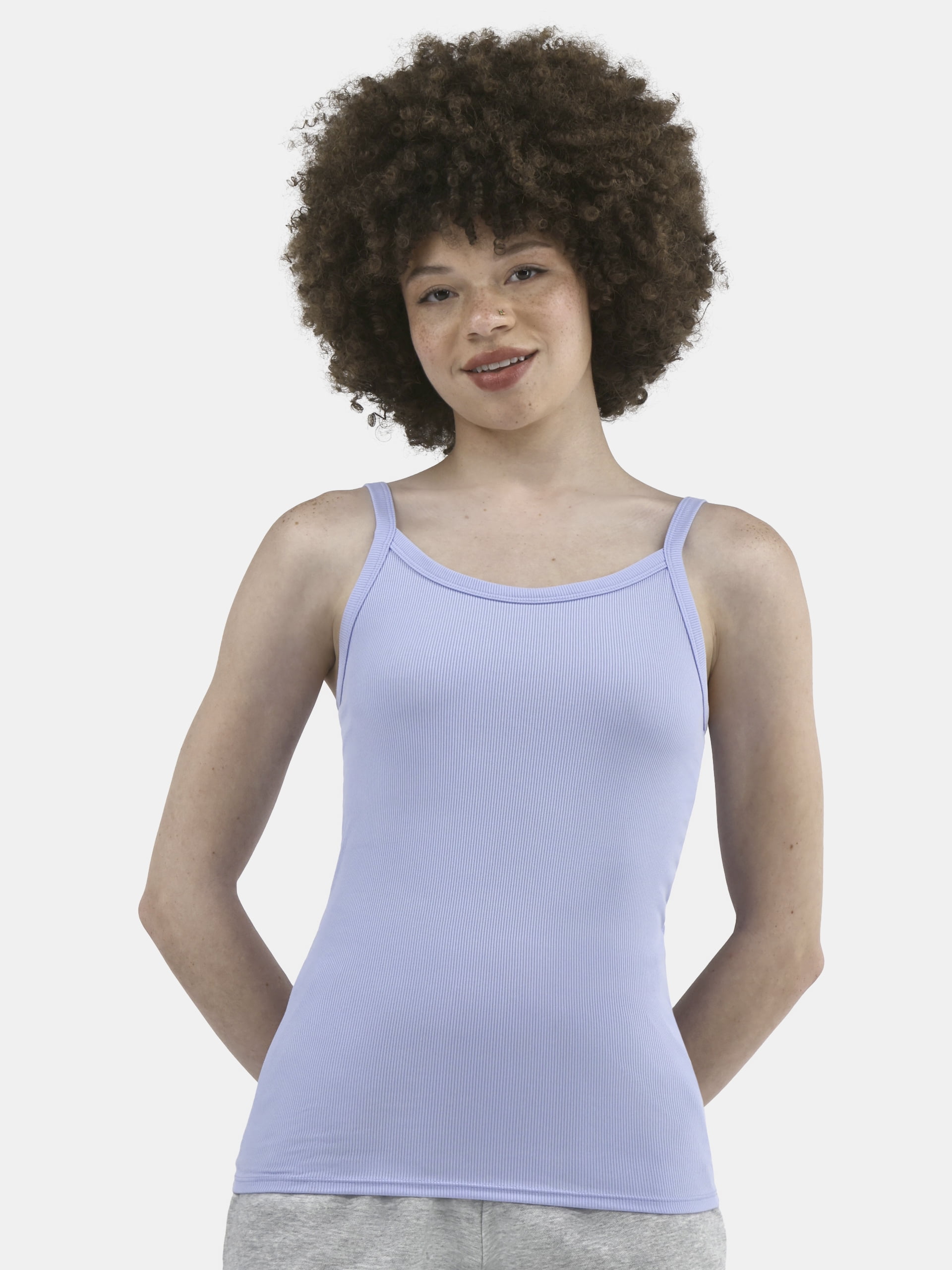 No Boundaries Ribbed Cami Top, 1 or 5-Pack, Women's - Walmart.com