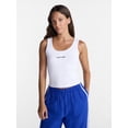 No Boundaries Ribbed Graphic Tank Top, Women's XXS-XXL - Walmart.com