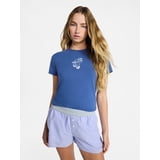 No Boundaries Sleepwear Graphic Baby Tee, Women's XS-XXL - Walmart.com