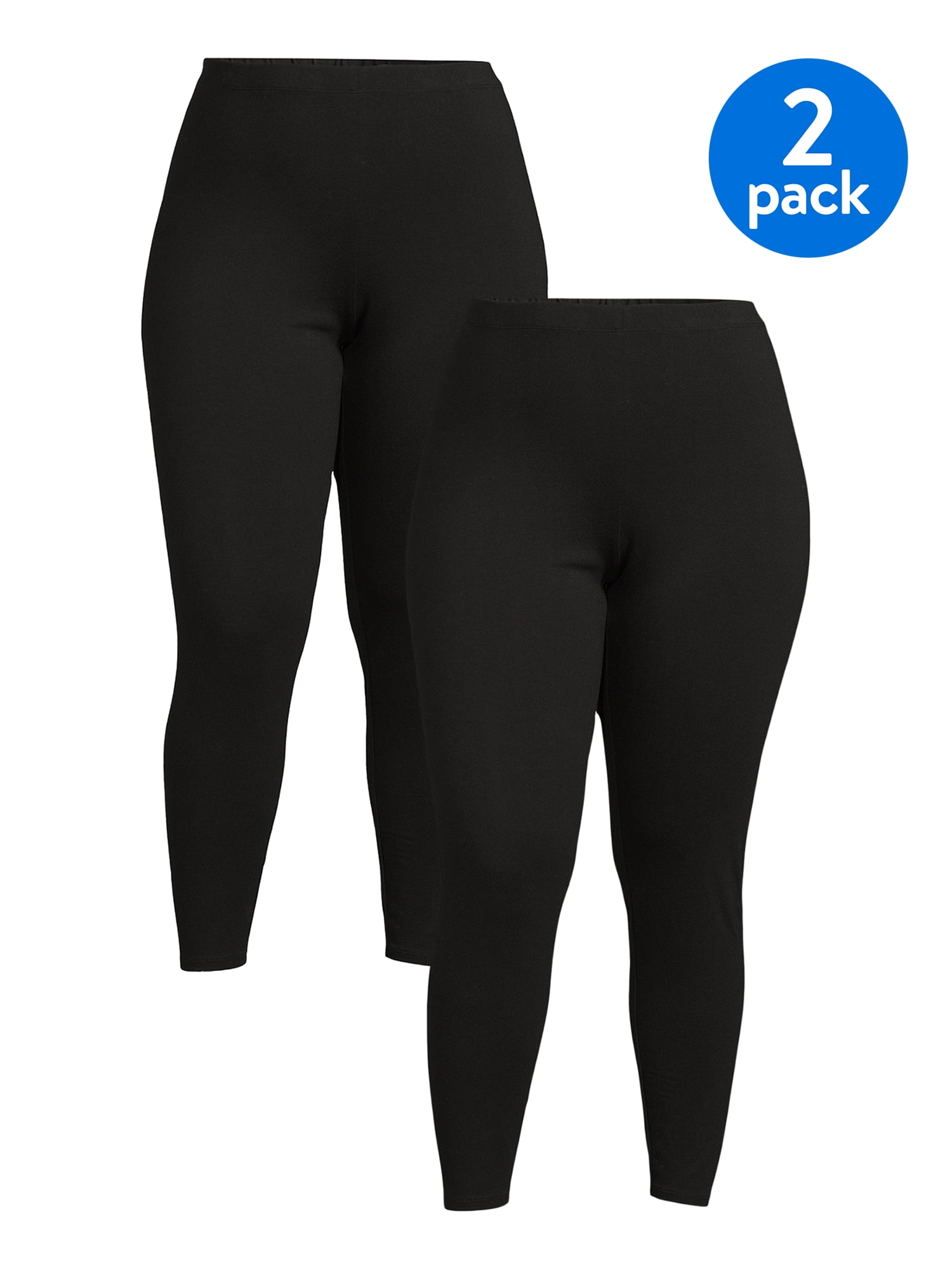 No Boundaries Slim Fit Mid Rise Slim-Leg Legging (Women's Plus), 2 ...