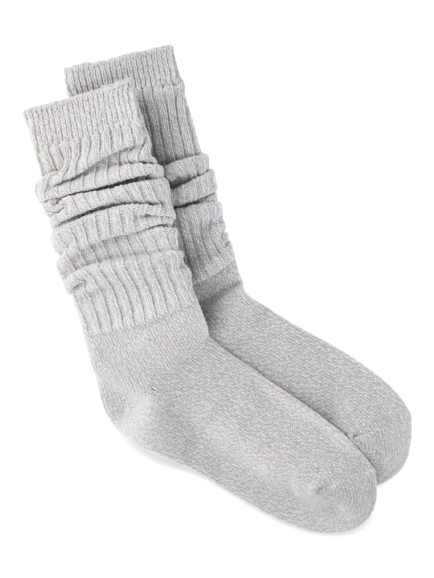 No Boundaries Women's Slouch Socks, 1-Pack, Cute Comfy Loungewear ...