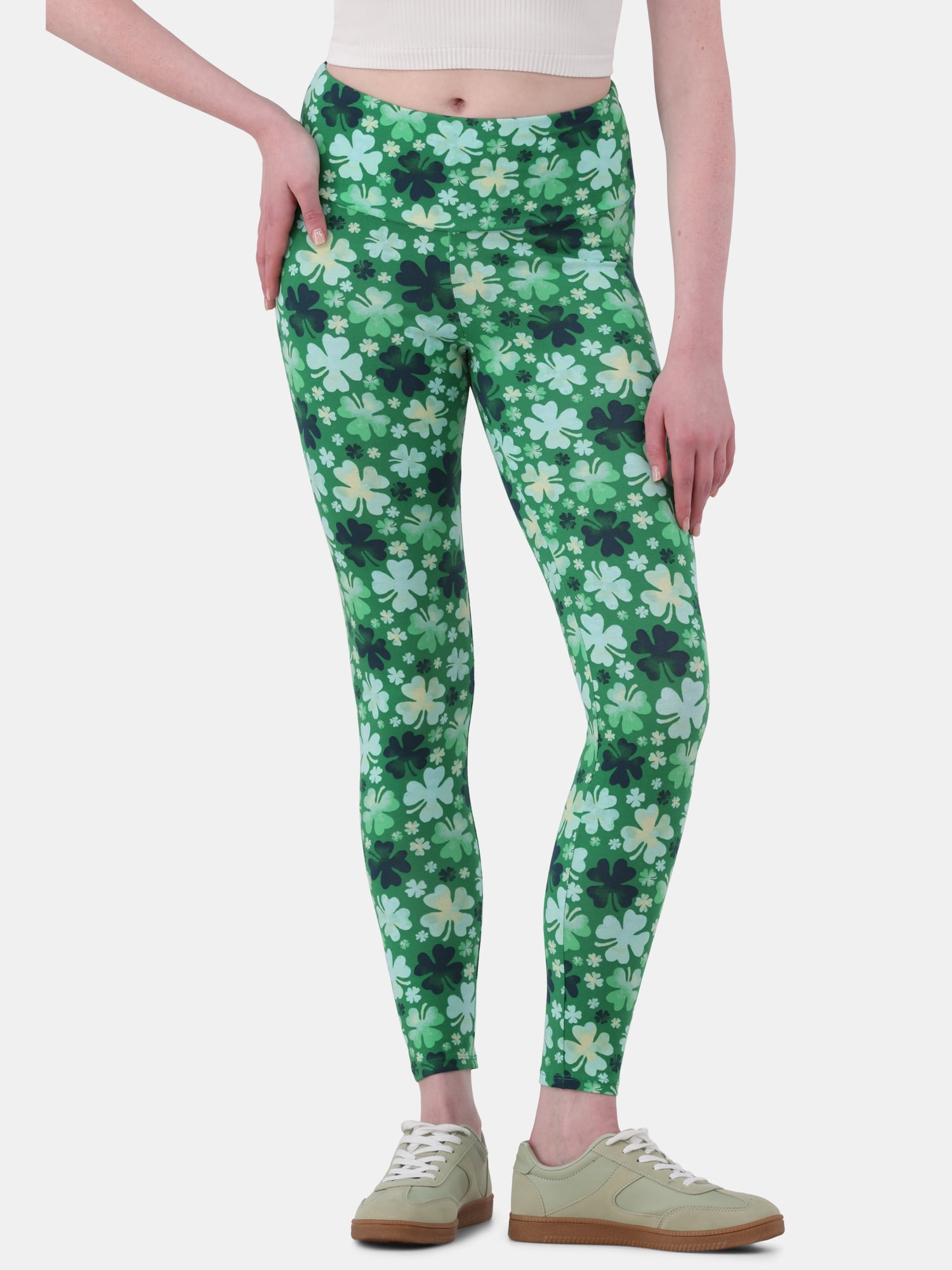 No Boundaries Juniors Slim Fit Mid Rise Ankle Leggings No Boundaries Juniors Slim Fit Mid Rise Ankle Leggings