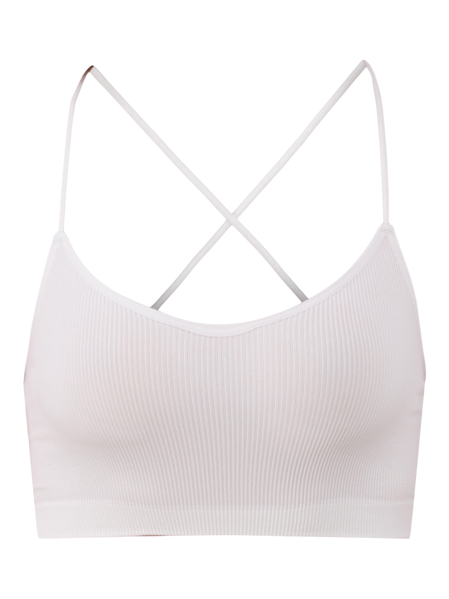 No Boundaries Strappy Back Cami, Women's & Women's Plus - Walmart.com