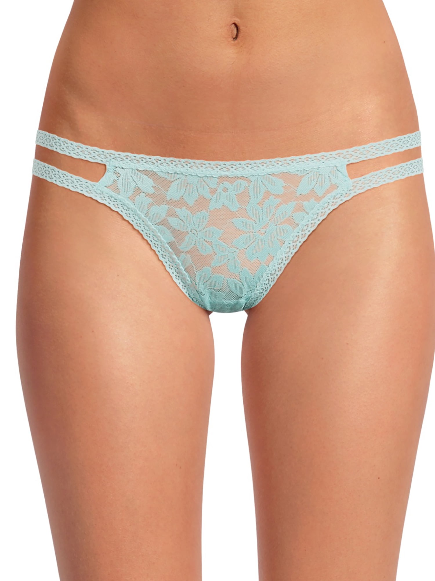 No Boundaries Strappy Lace Cheeky Panty, Sizes XS-3XL - Walmart.com