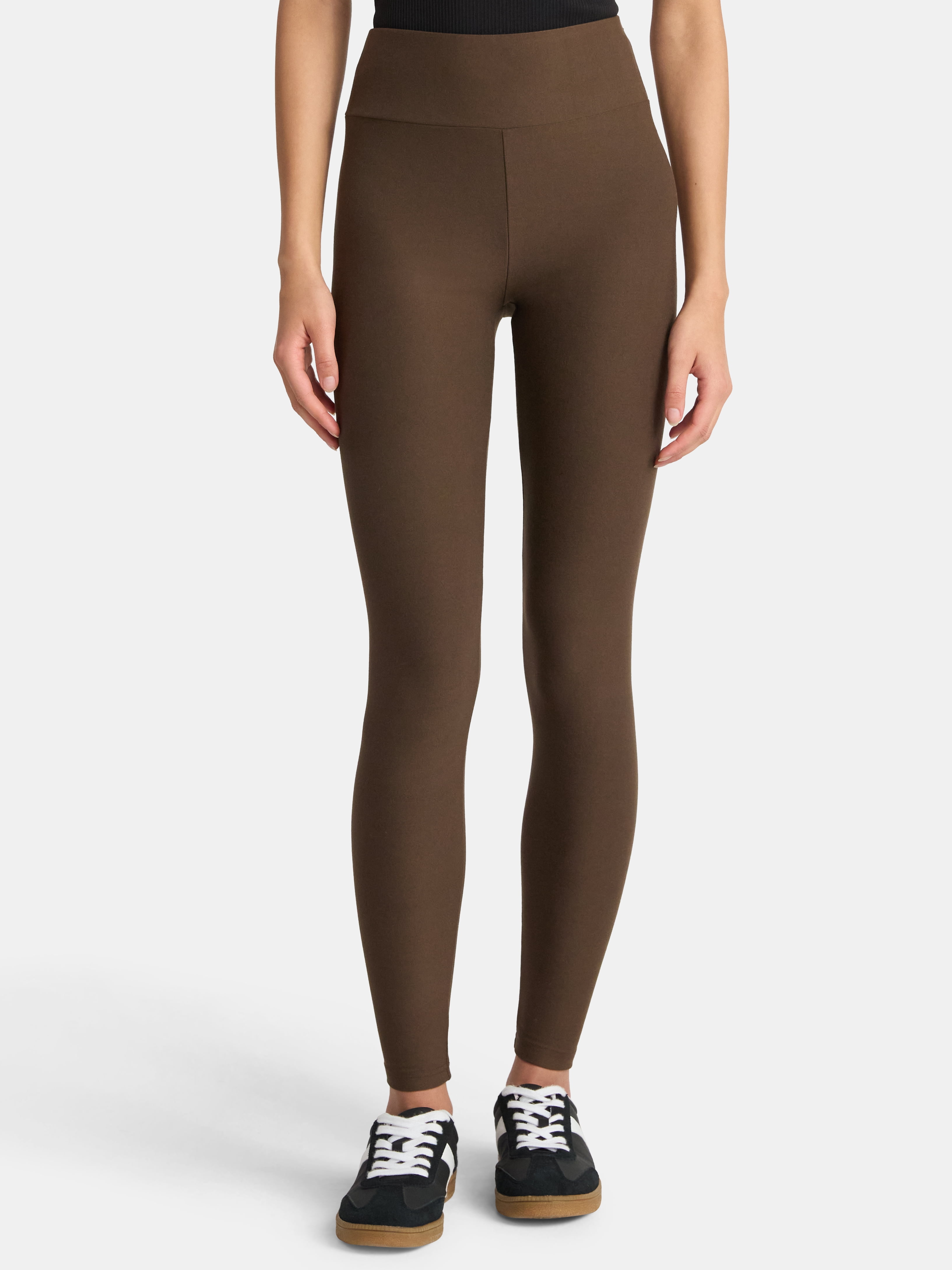 No Boundaries Faux Sueded Ankle Leggings, 27.5'' Inseam, Women’s ...