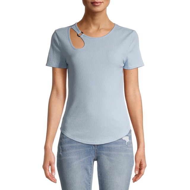 No Boundaries Tear Drop Top - Walmart.com