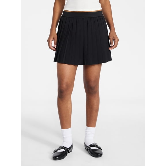 No Boundaries Micro Mini Skort, Women's - Walmart.com