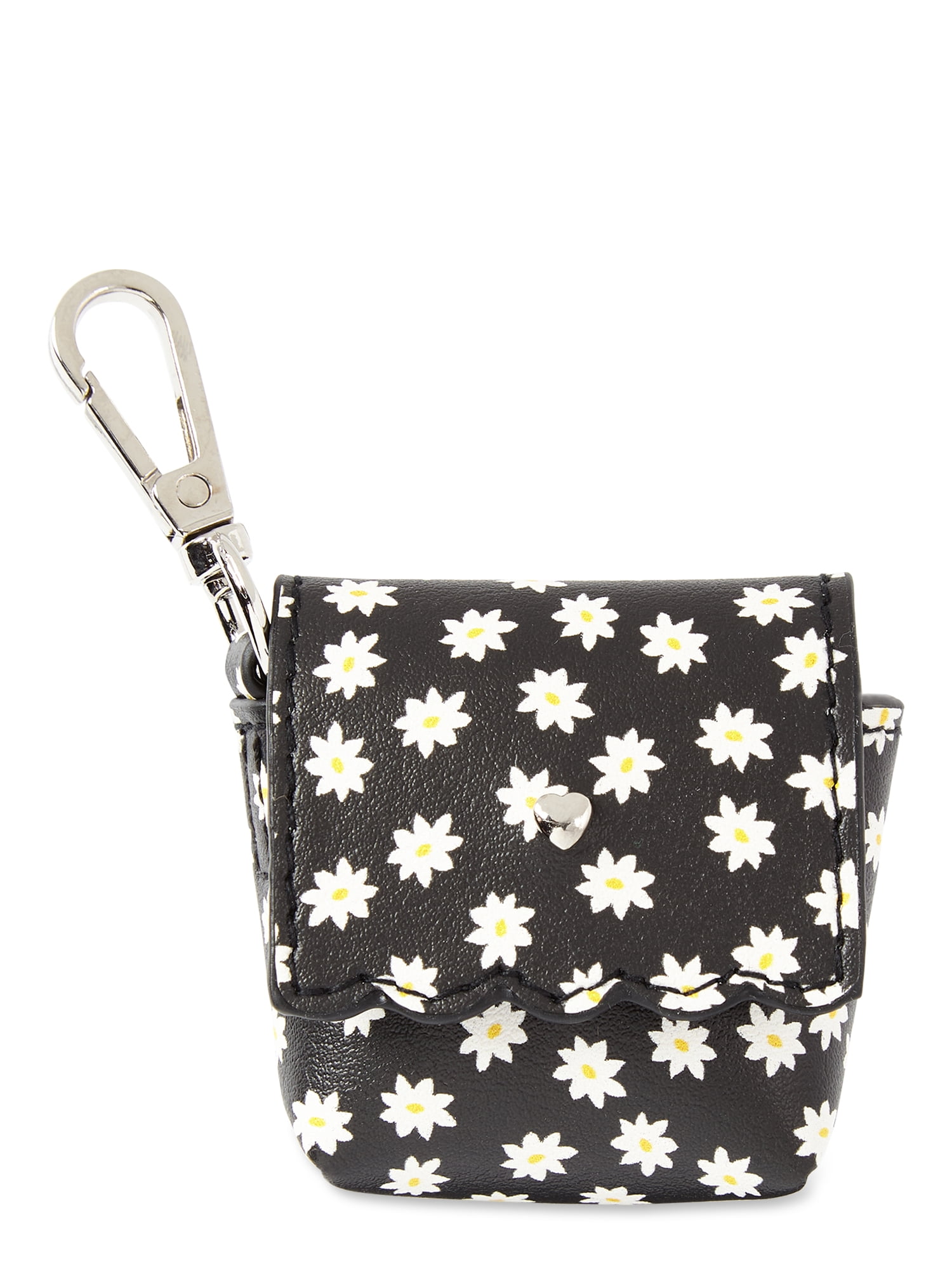 No Boundaries Wireless Earbuds Case Black Daisy - Walmart.com