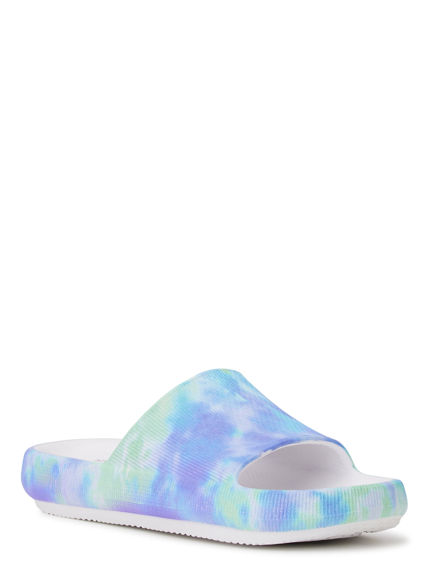 No Boundaries Women's Comfort Slide Sandals - Walmart.com