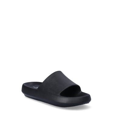 No Boundaries Women's Comfort Slide Sandals - Walmart.com