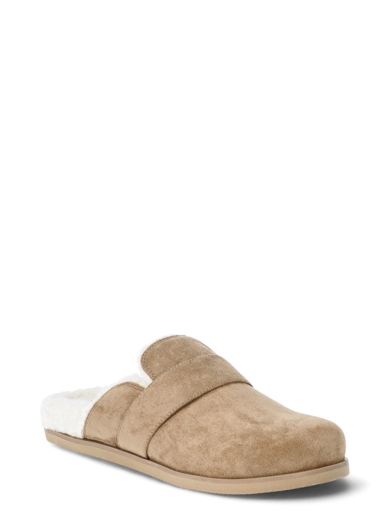 Time and Tru Women's Cozy Lined Buckle Clogs - Walmart.com