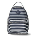 No Boundaries Women's Dome Backpack Navy Stripe, 12x16x5.75-inch ...