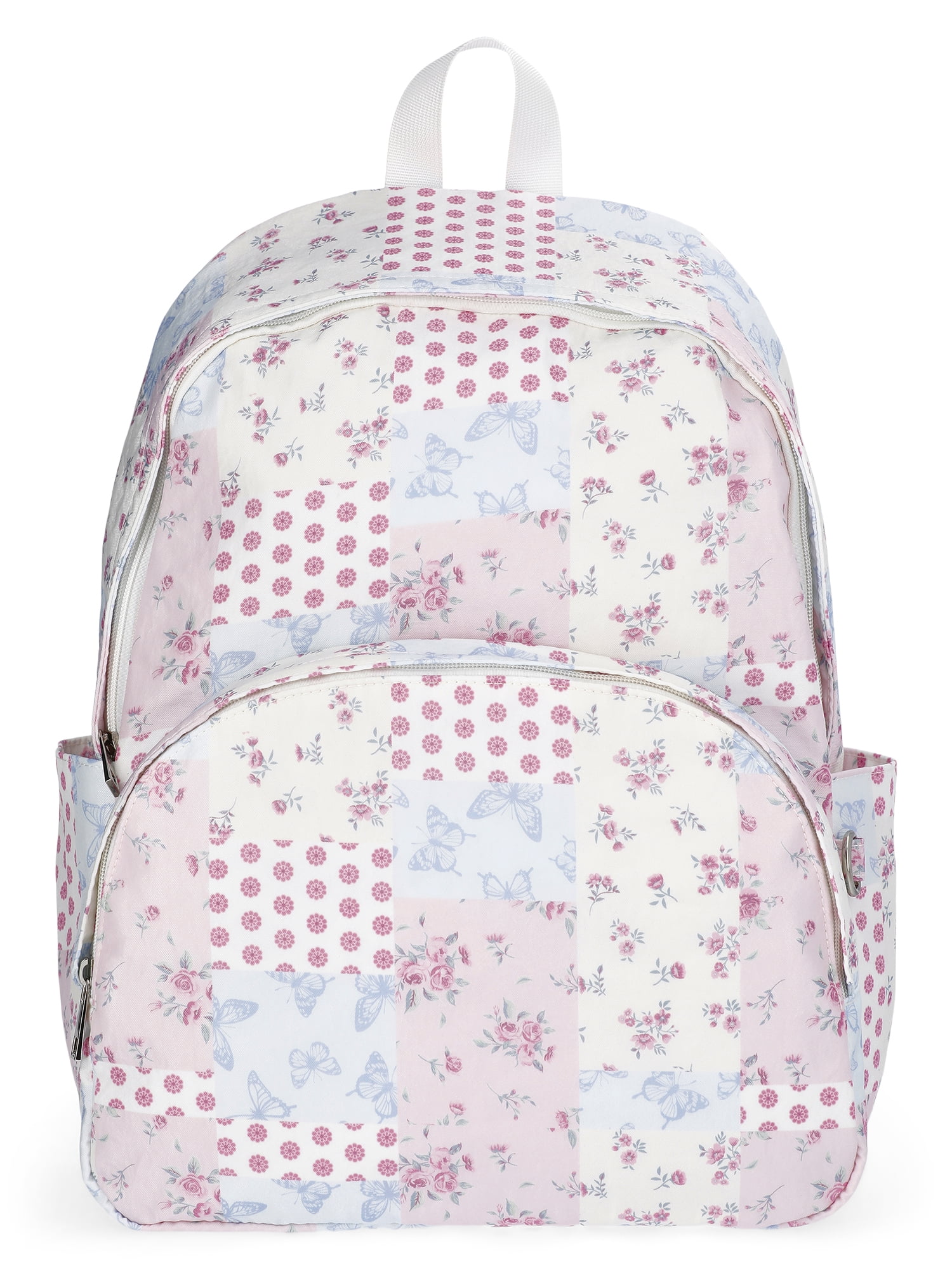 No Boundaries Women's 17" Dome Backpack, Pastel Patchwork - Walmart ...