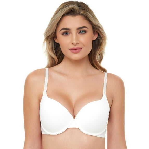 No Boundaries Women's Everyday Push Up Bra, Sizes 32A-38D - Walmart.com