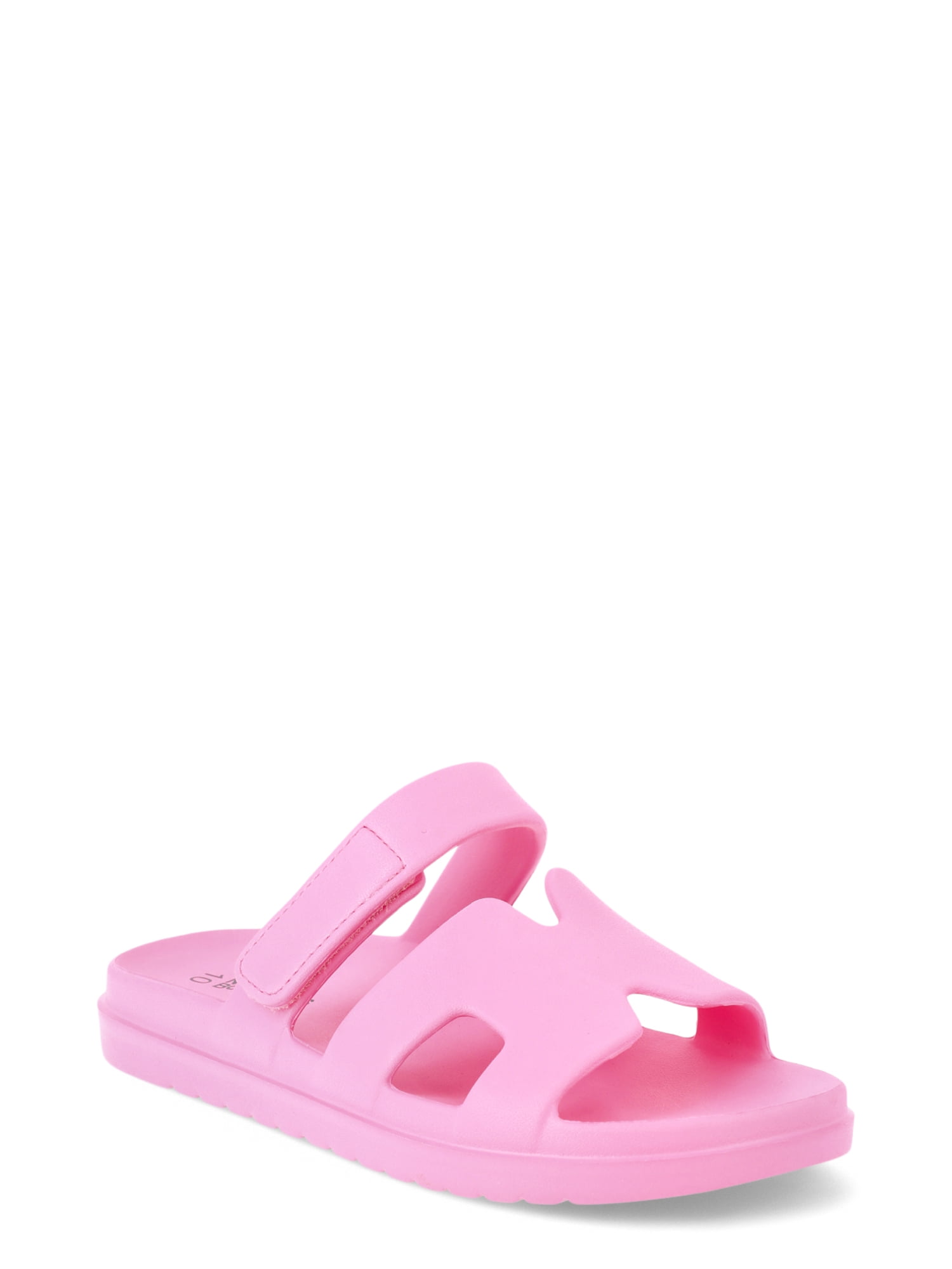 No Boundaries Women's Geo Slide Sandals - Walmart.com