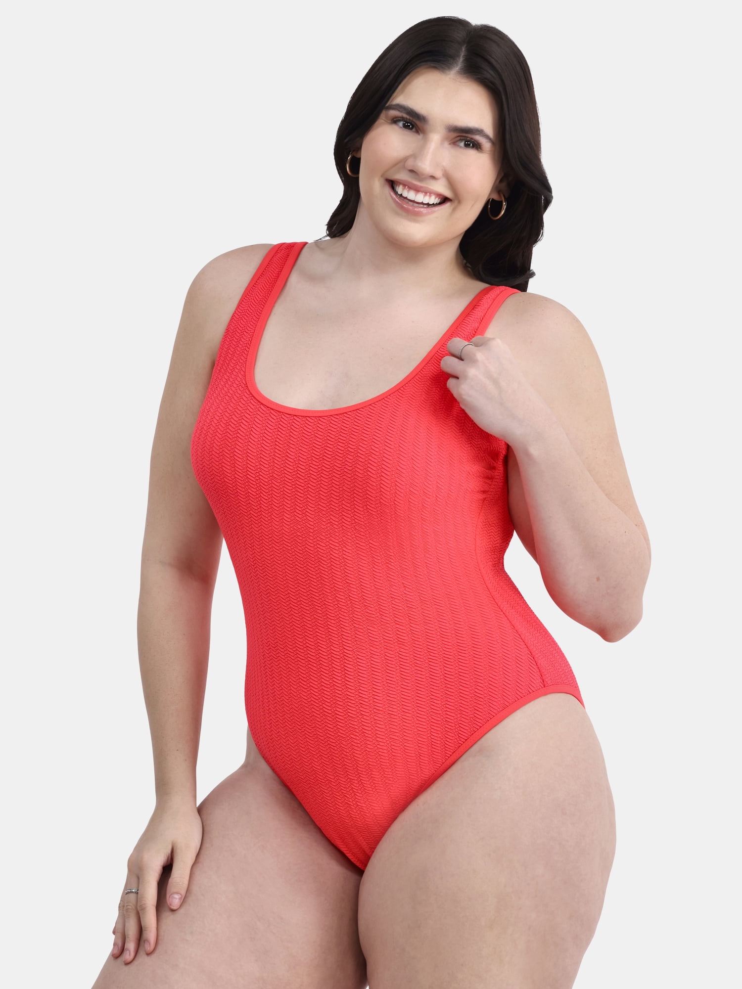 Terrific Crinkle One Piece Swimsuit Photos