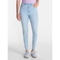 No Boundaries Women's High Rise Skinny Jean, 28.5" Inseam, Sizes 00-20 ...